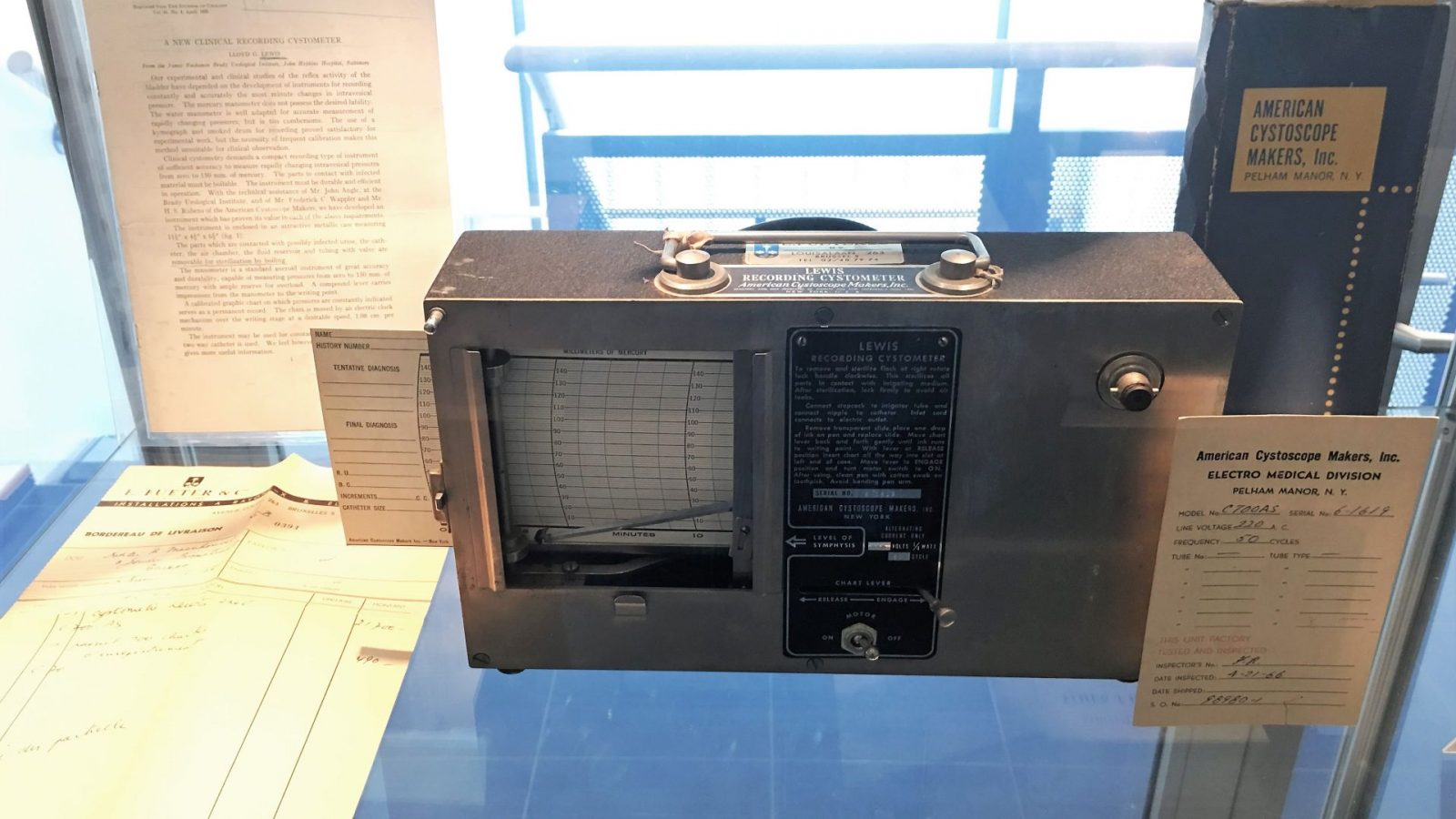 The Lewis Cystometer - EAU European Museum of Urology